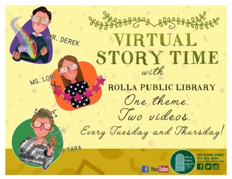 Virtual Storytime - Rolla Public Library