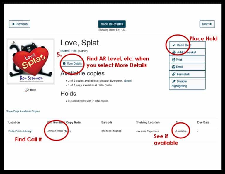 Missouri Evergreen Guide - Rolla Public Library