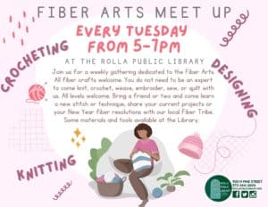 Fiber Arts Meet Up - Rolla Public Library