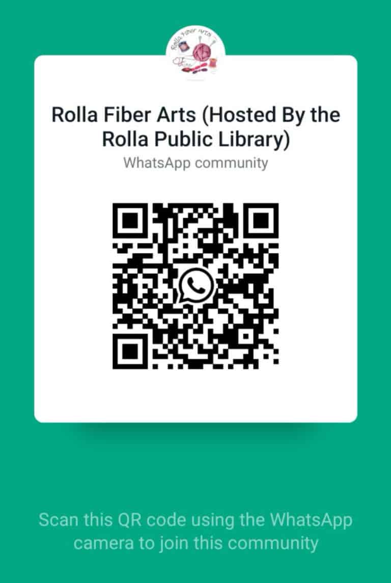 Fiber Arts Meet Up - Rolla Public Library