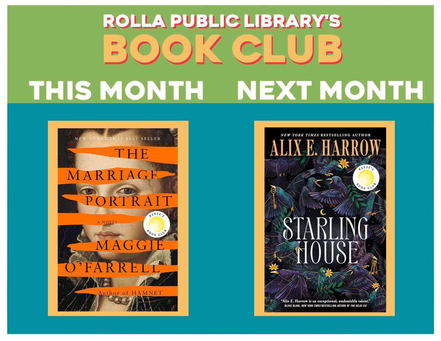 Book Club - Rolla Public Library