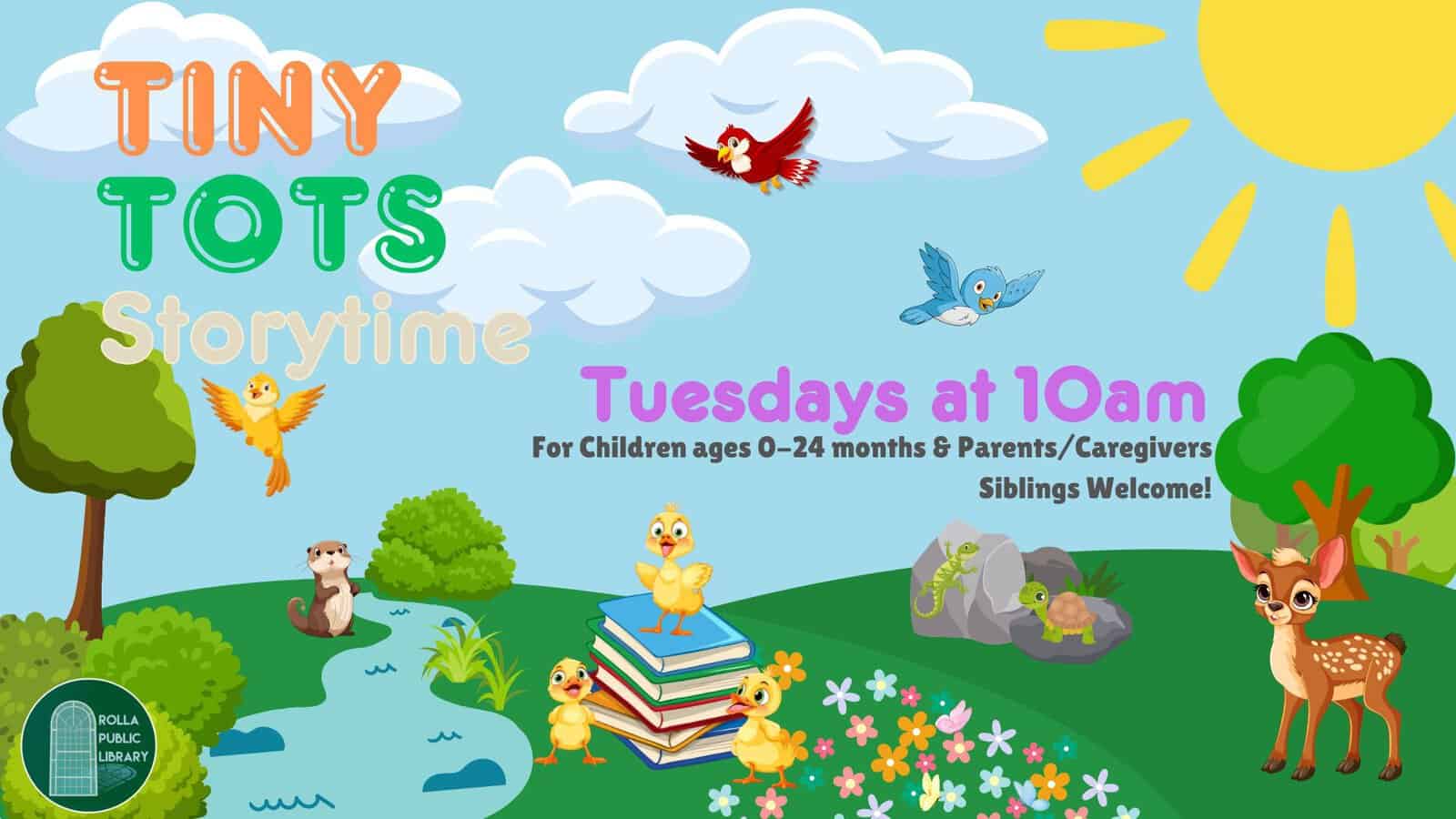 Tiny Tots Storytime - Rolla Public Library