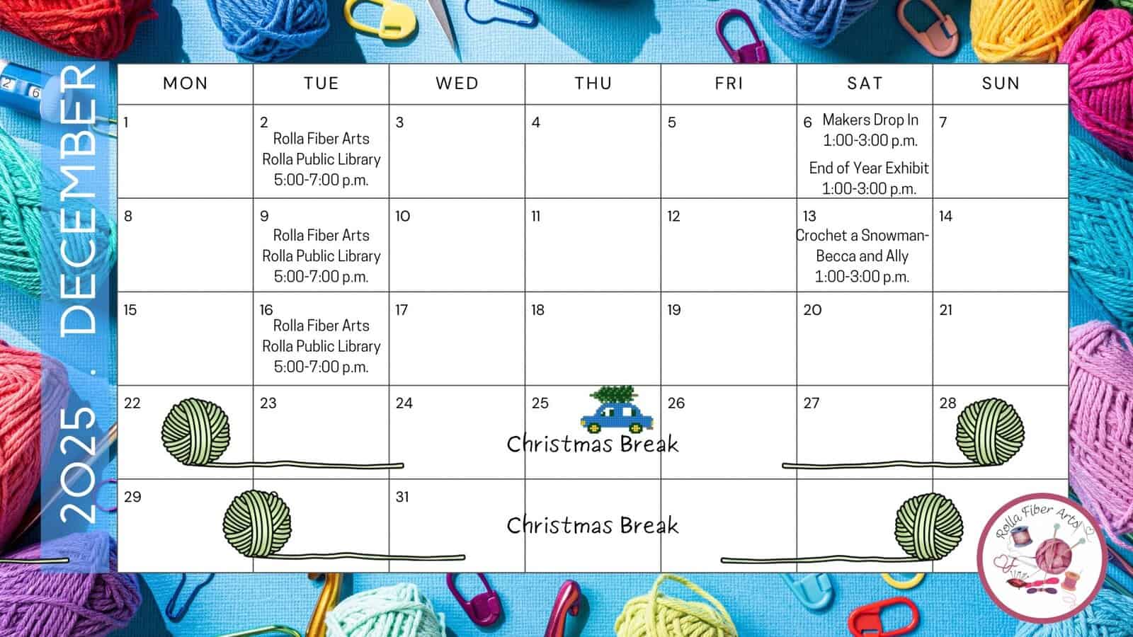 Fiber Arts Meet Up - Rolla Public Library